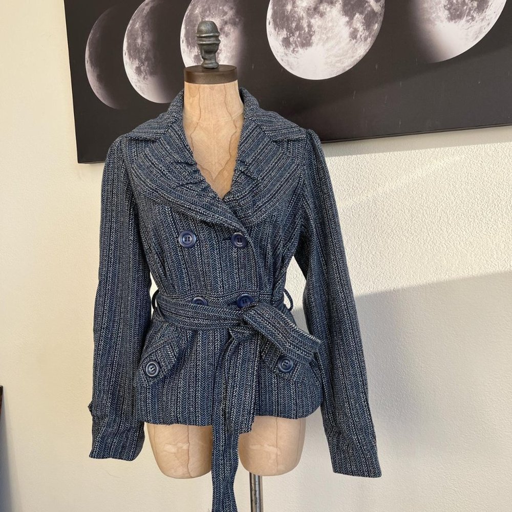 Herringbone Y2k Vintage Deadstock Jacket - Gem